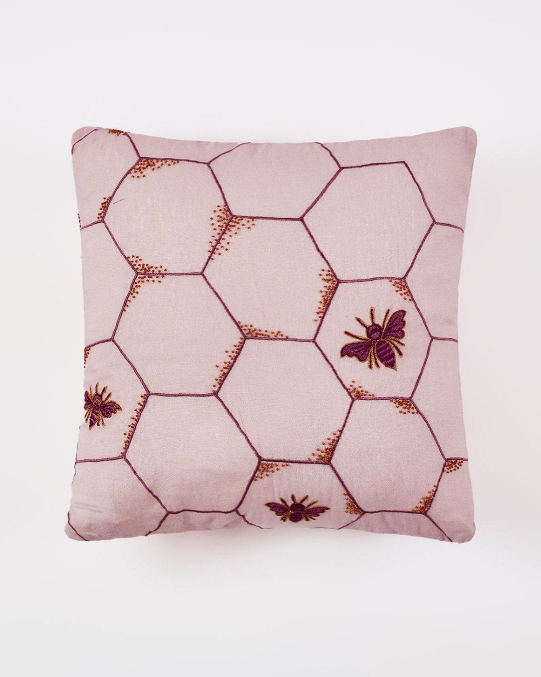 Harmonious Hive Buzz Cushion Cover with Insert
